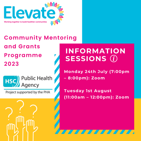 Elevate Community Mentoring & Grants Programme: Information Session | Community Development and ...